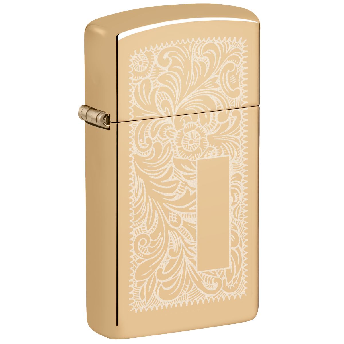 Zippo Lighter: Slim Venetian - HP Brass 1652B – Lucas Lighters