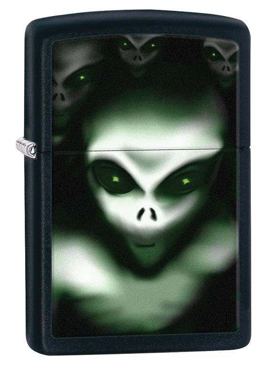 Zippo Lighter: Aliens - Black Matte 28863 – Lucas Lighters