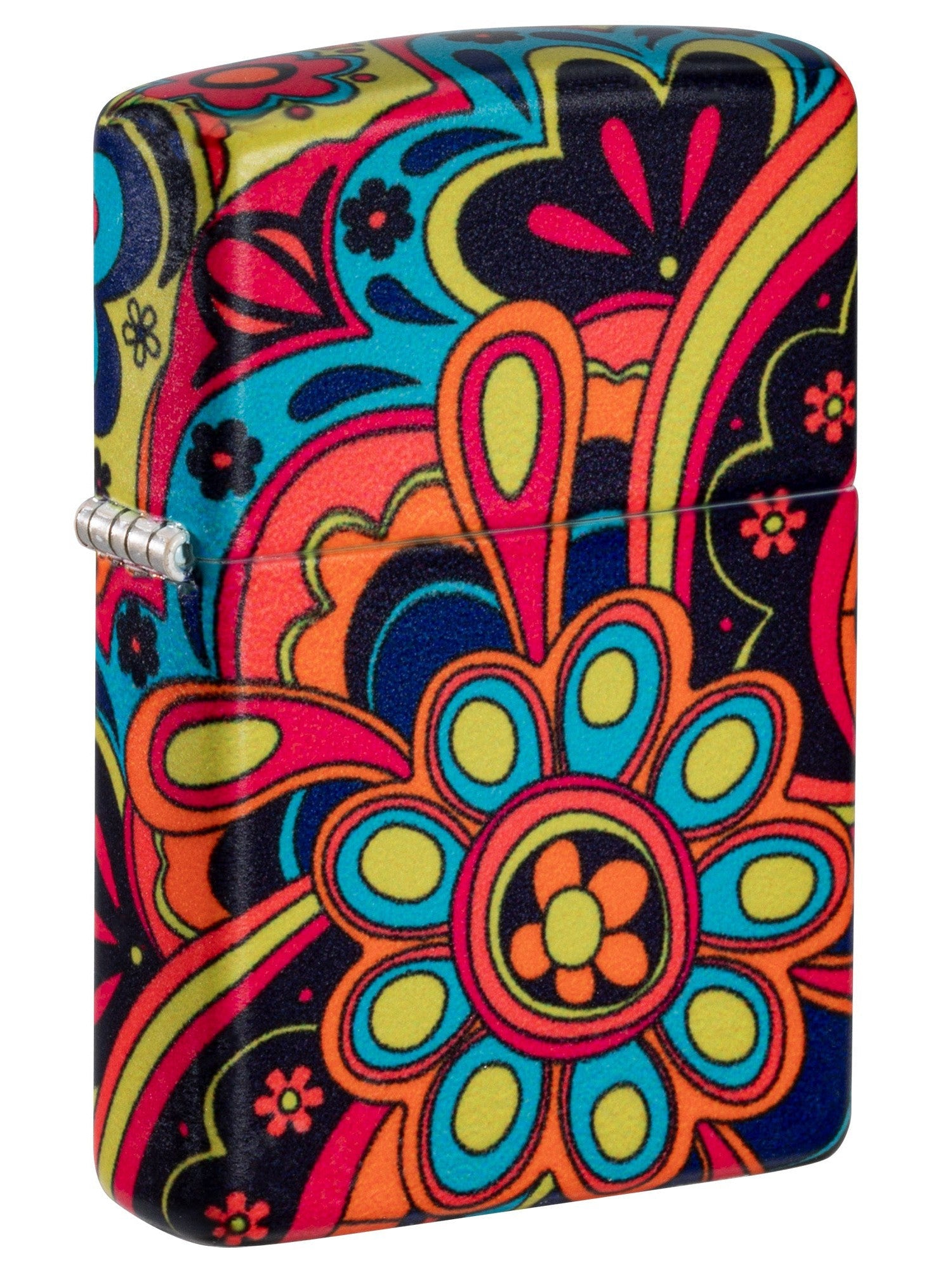 Zippo Lighter: Flower Power - 540 Color 46128 – Lucas Lighters