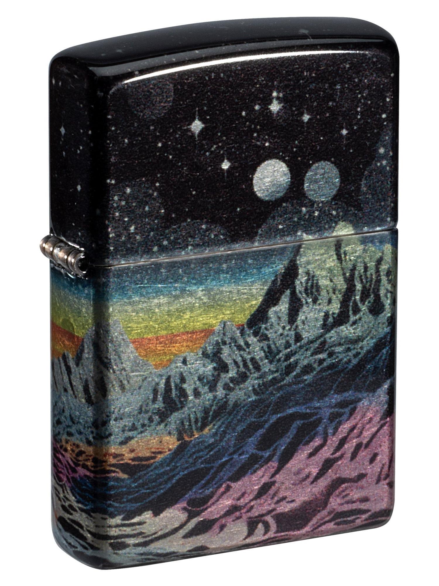 Zippo Lighter: Outer Space Landscape - 540 Fusion 46432 – Lucas Lighters