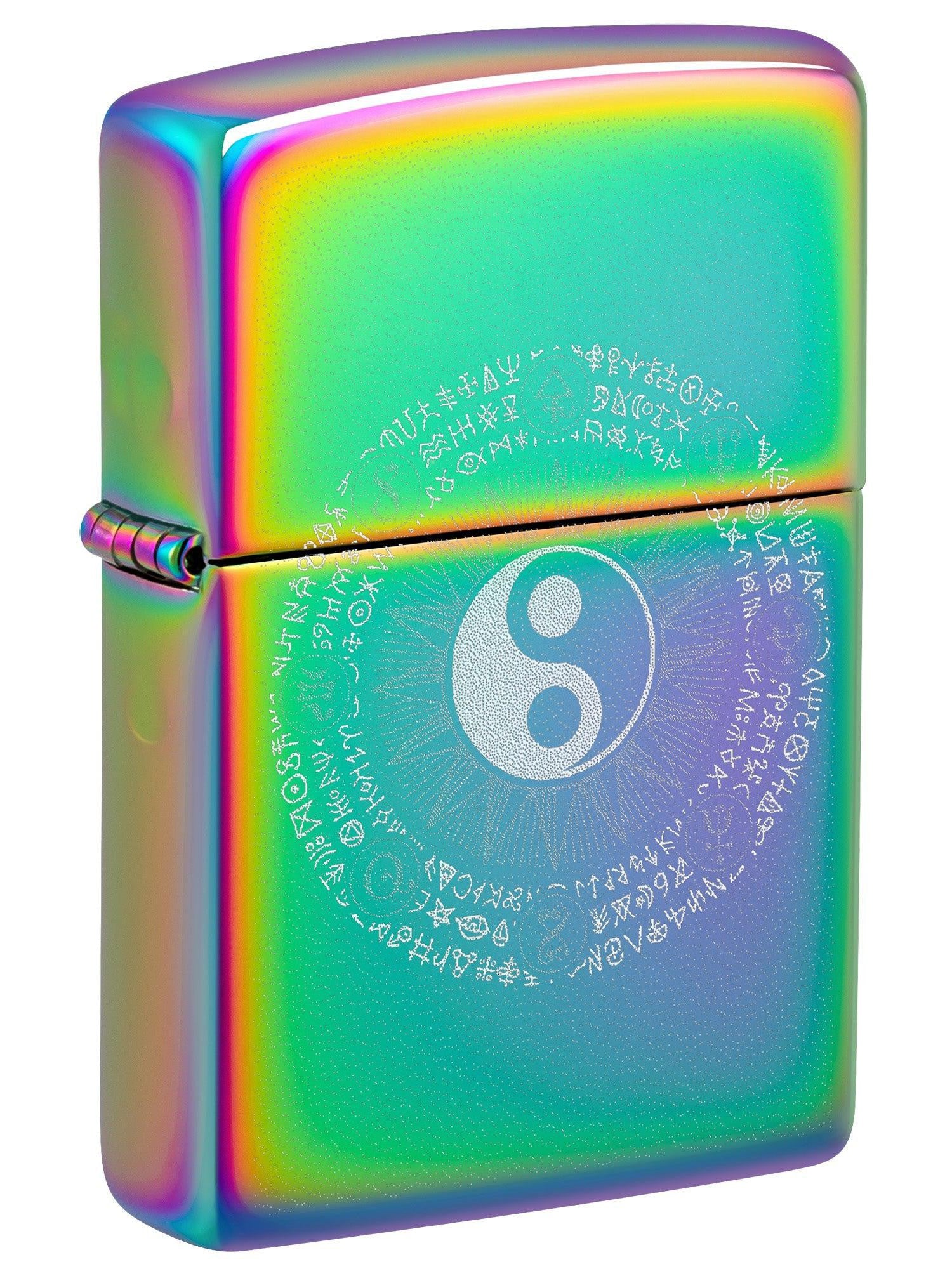 Zippo Lighter: Yin and Yang Design, Engraved - Multi-Color 46482 ...