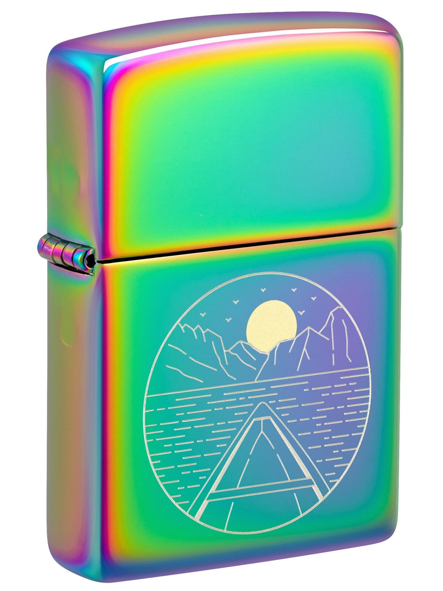 Zippo Lighter: Outdoor Landscape, Engraved - Multi-Color 46698 – Lucas ...