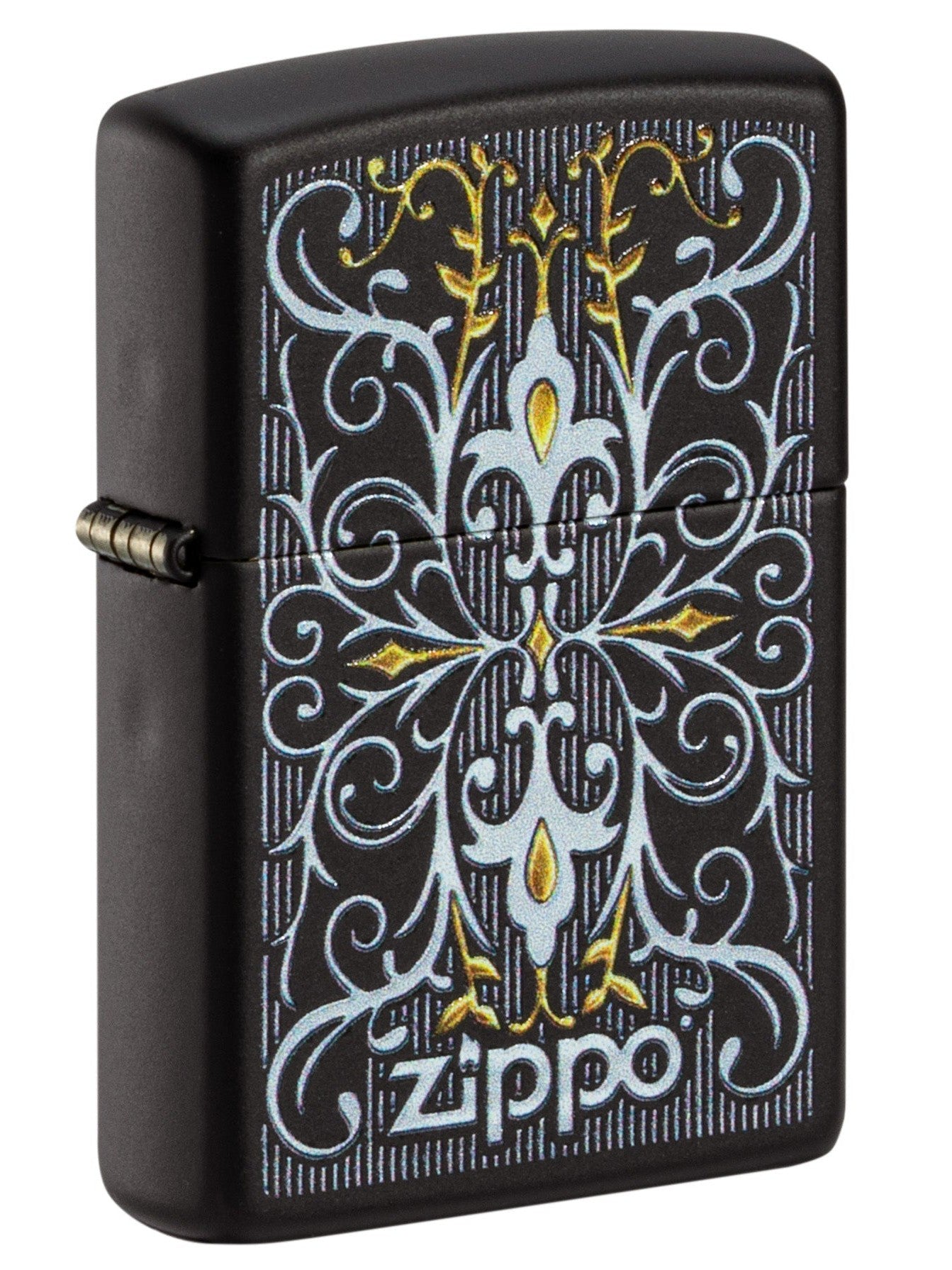 Zippo Lighter: Sophisticated Design - Black Matte 61021 – Lucas Lighters