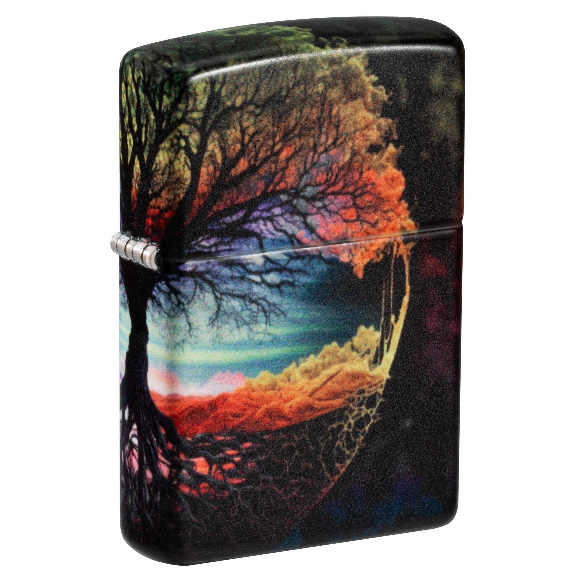 Zippo Lighter: Tree of Life in Color - 540 Color 81579 – Lucas Lighters
