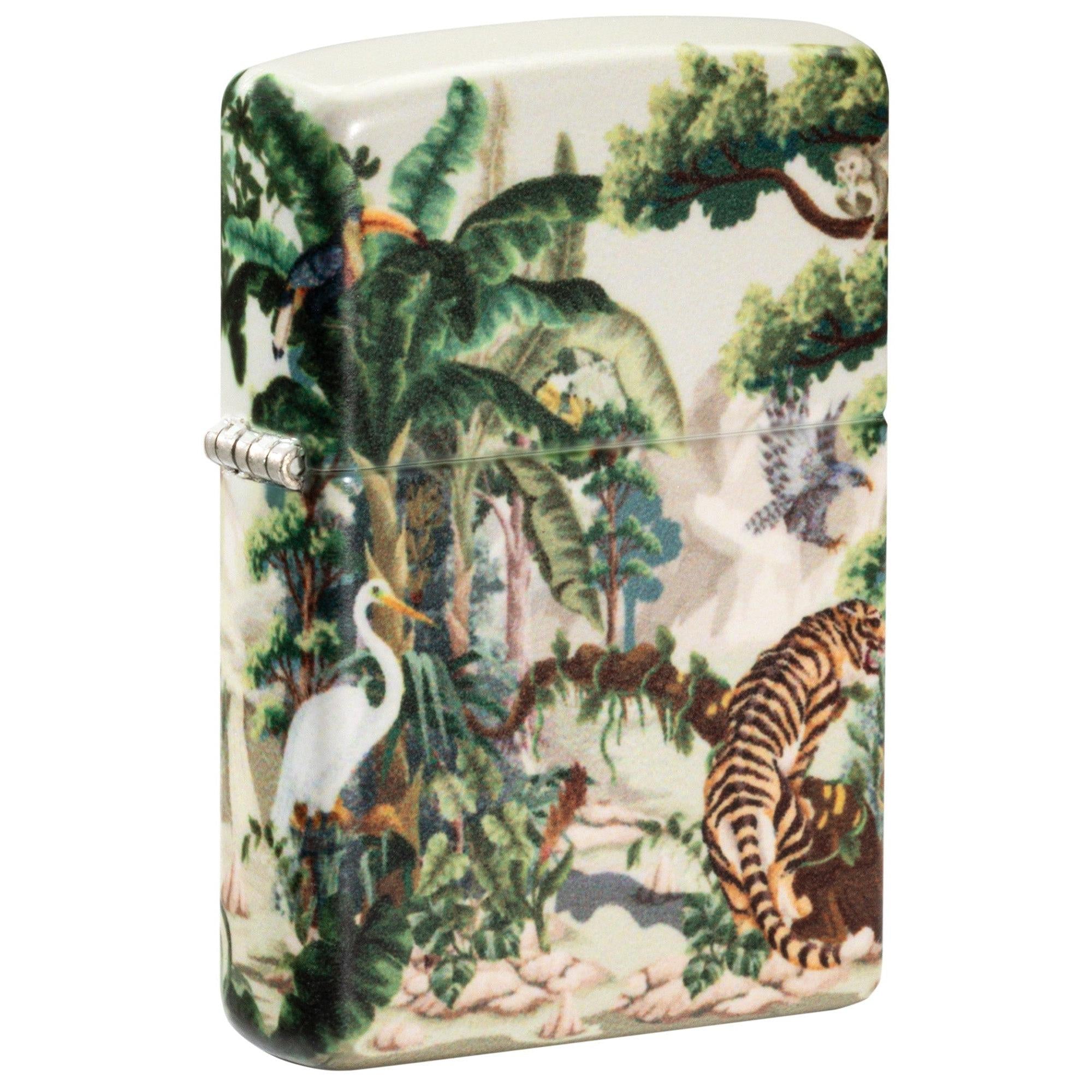 Zippo Lighter: Animals in the Jungle - 540 Color 46016 – Lucas Lighters
