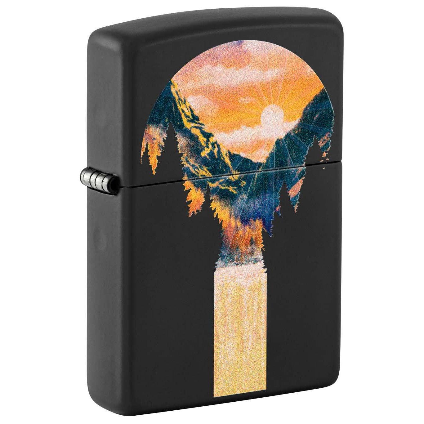 Lit Zippo 202 Lit Cigarette Lighter Stock Photos Free & Royalty Free