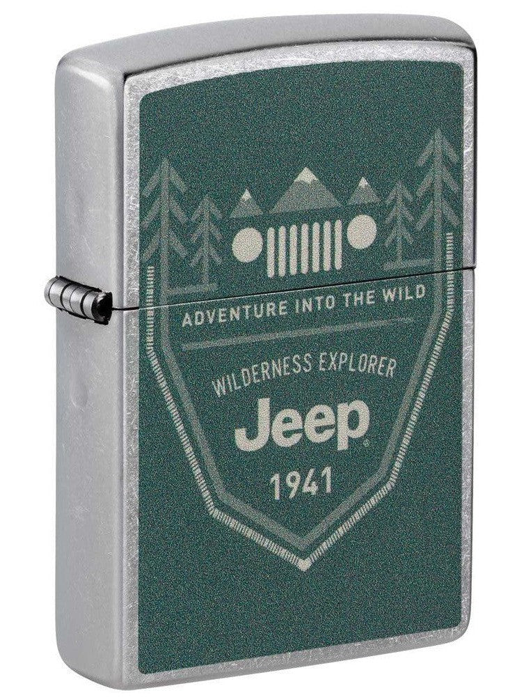 Zippo Lighter: Jeep, Wilderness Explorer - Street Chrome 48766 – Lucas ...