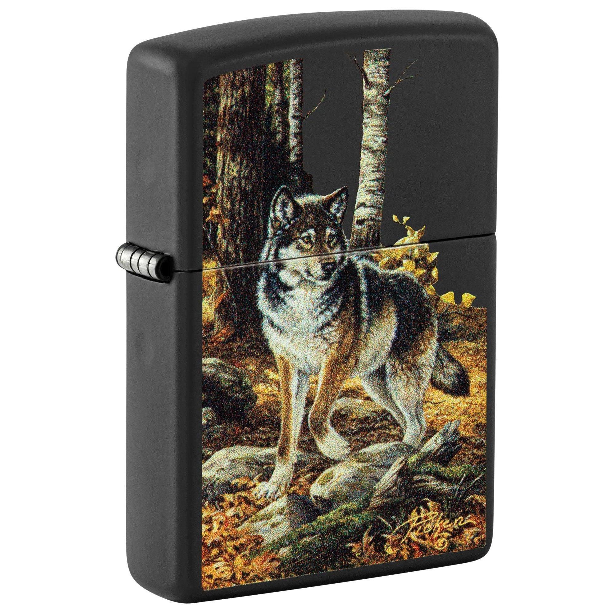 Wolf Zippos Zippo Lisa Parker Wolf 9296 Aansteker | IWatchery.nl